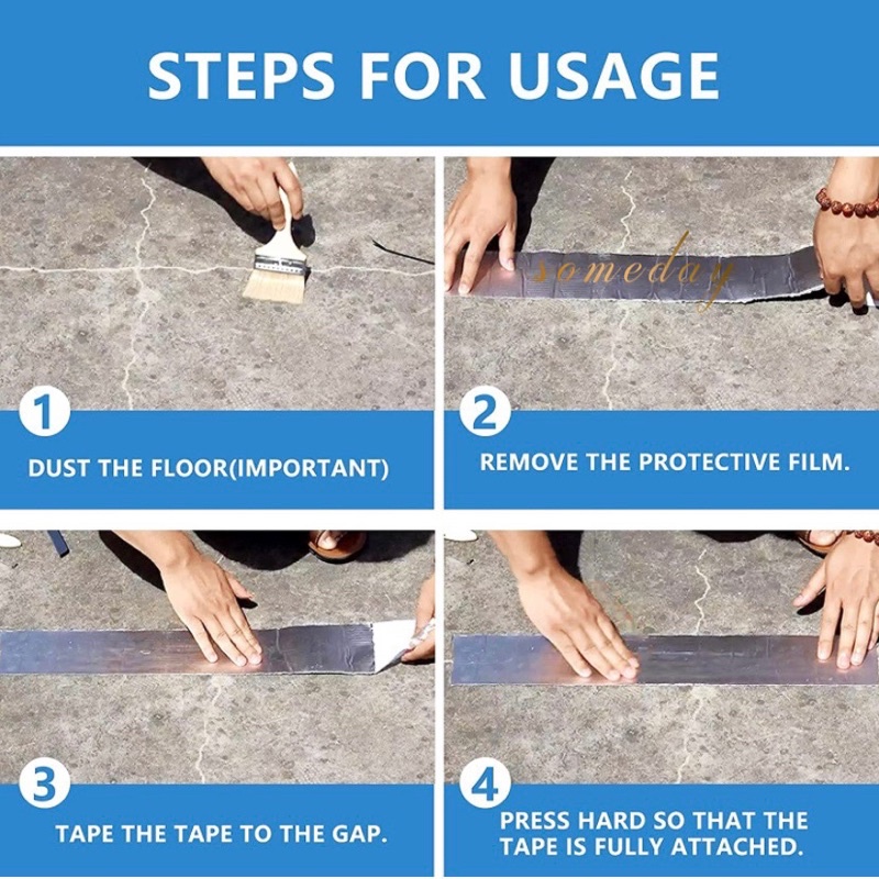 BUY 1 TAKE 1 Thebest Aluminum Foil Tape Super Fix Repair Wall Crack ...