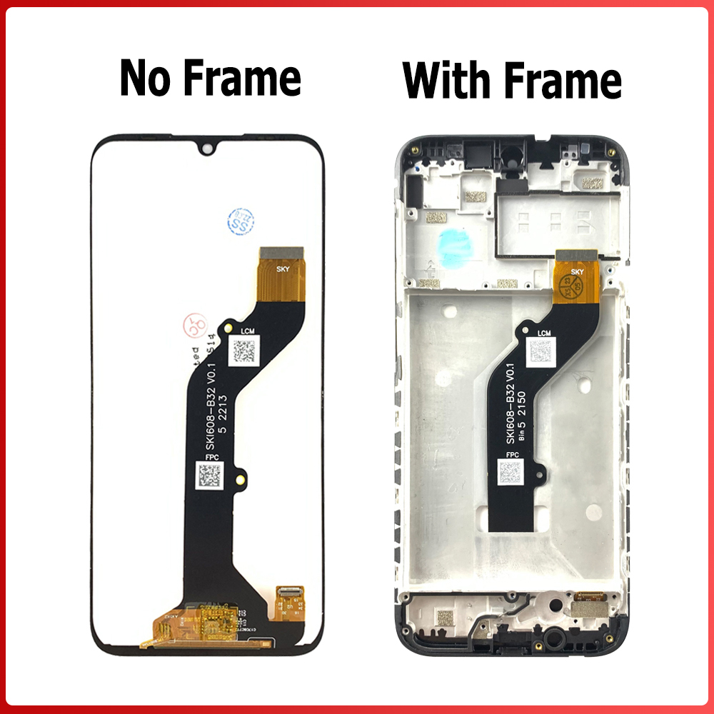 For Tecno Pop 6 BE7 LCD Display Touch Screen Digitizer Panel Assembly ...