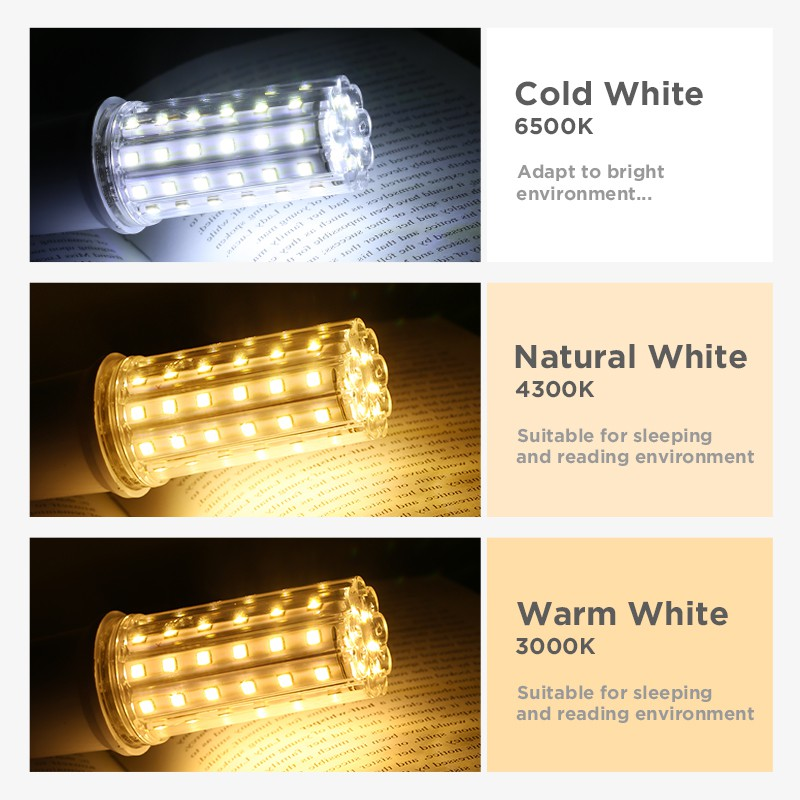E27 LED Bulb 5W/7W/12W Tri Color Led Light for Home Office Ceiling ...