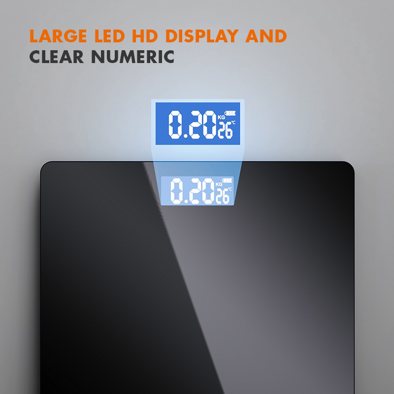 IMUTO Rechargeable USB Weighing Scale Digital LED Display Weigh Scale ...