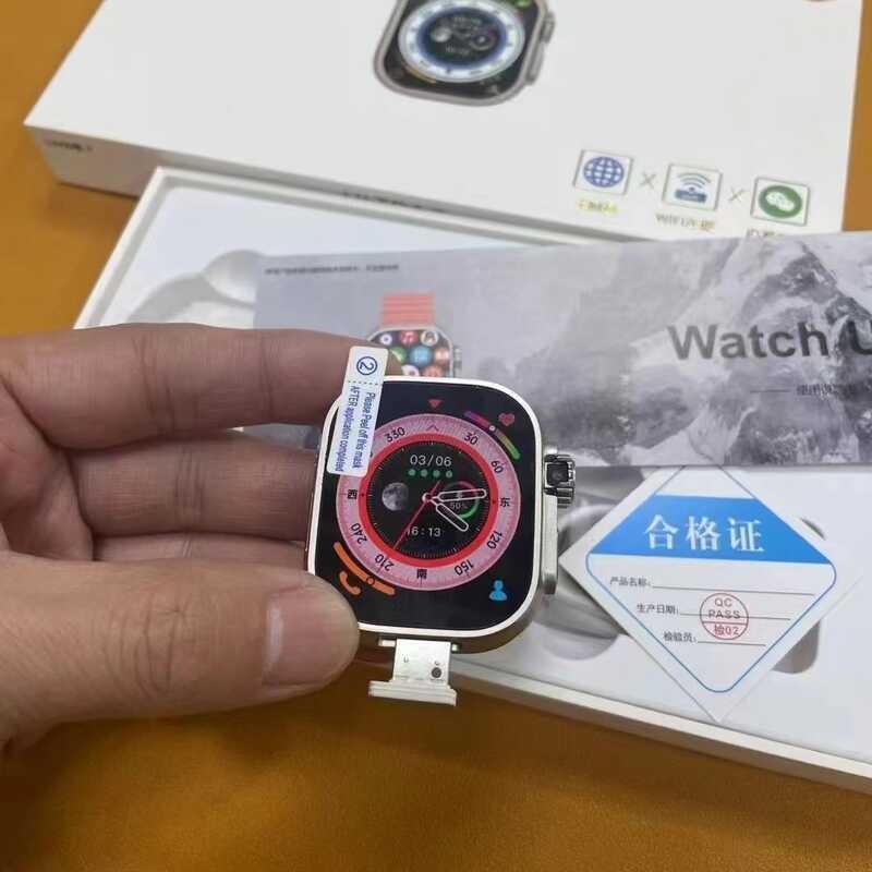 S9 Ultra 2 4G GPS WIFI Android Smart Watch With 8.0MP Rotating Camera 2 ...