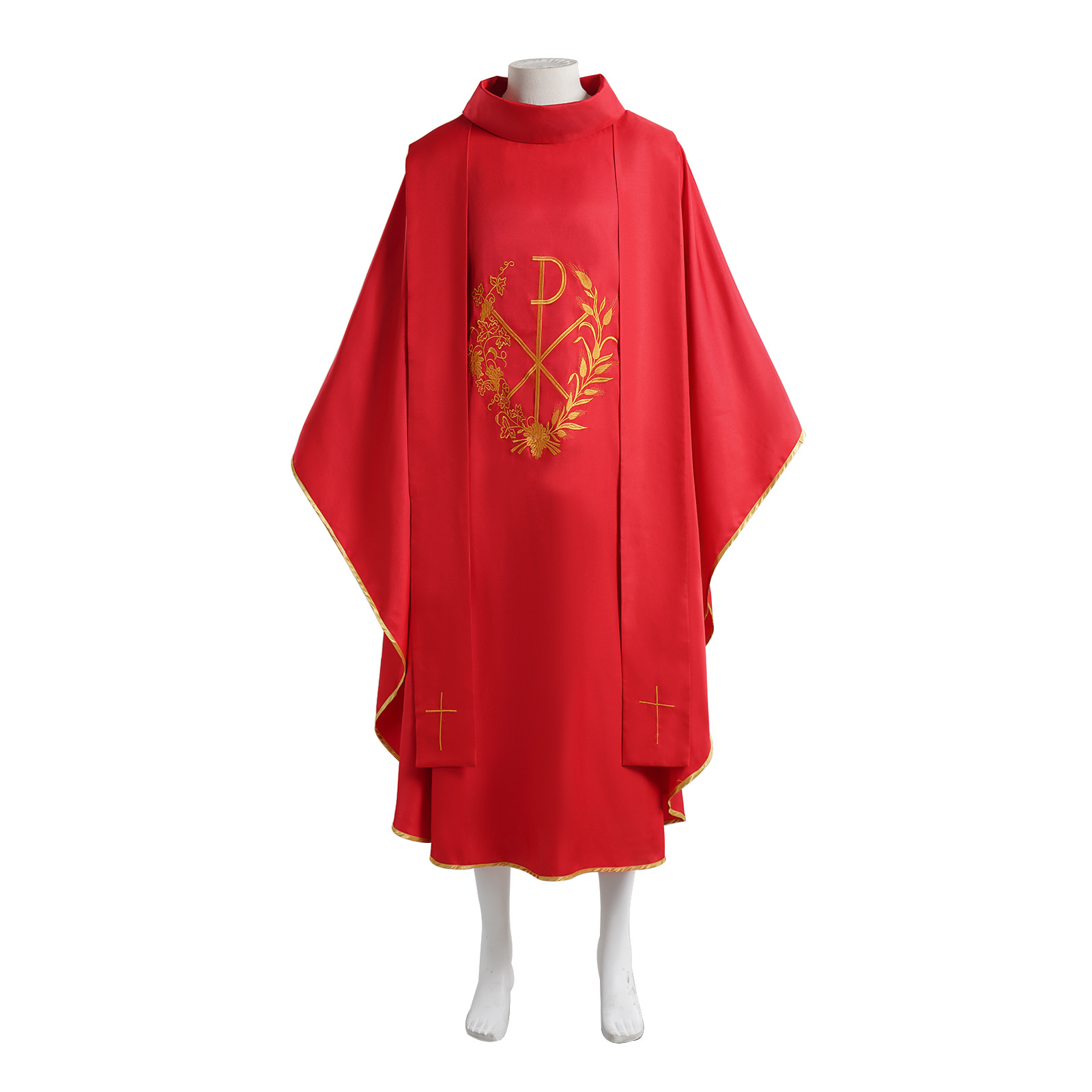 Men Women Medieval Retro Priest Monk Robe Gown Church Dress Print ...