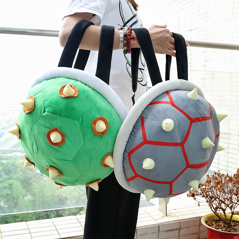 40cm Game Super Mario Koopa Bowser Soft Plush Backpack Larry Lemmy Iggy ...