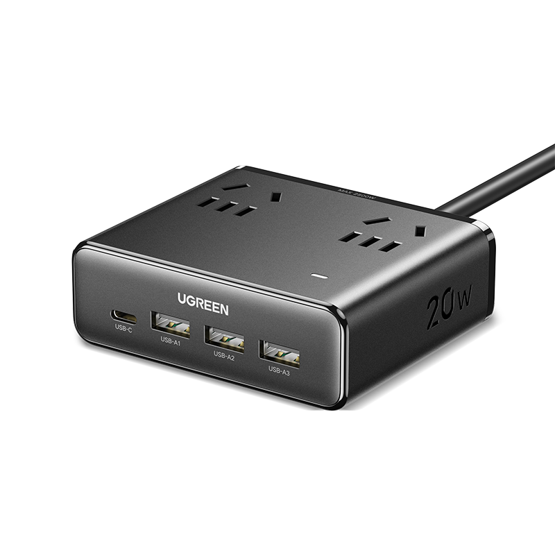 UGREEN S6 Magic Cube Socket plug-in board with USB multi-function plug ...