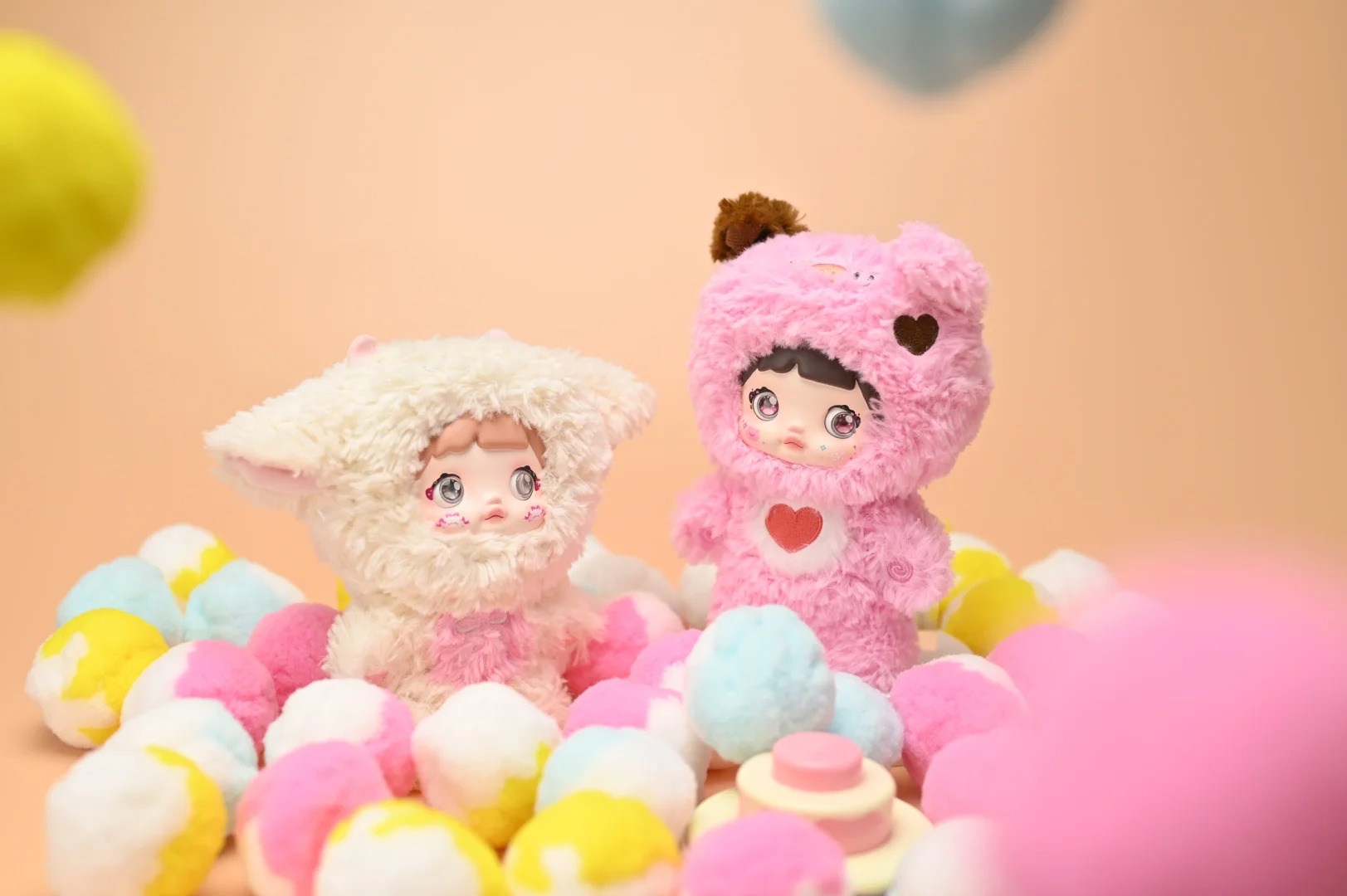 100% Genuine Nommi V1/V2 Anime Plush Dolls Can Change Her Eyes Blind ...