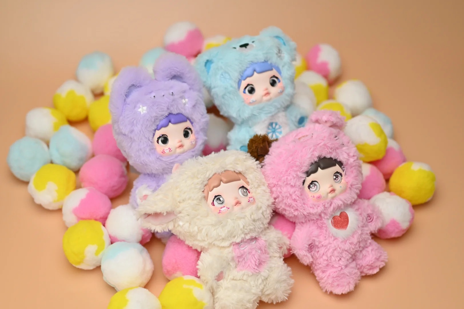 100% Genuine Nommi V1/V2 Anime Plush Dolls Can Change Her Eyes Blind ...