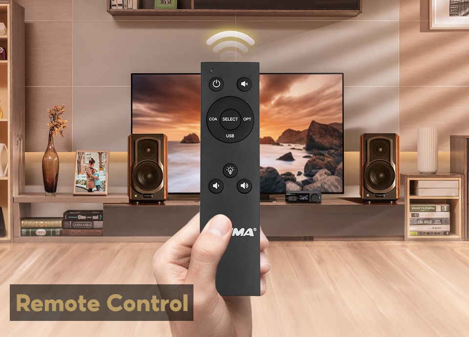 AIYIMA DAC-A10 Mini Stereo Audio Decoder Headphone Amplifier 16-600Ω ESS9018K2M USB Coaxial ...