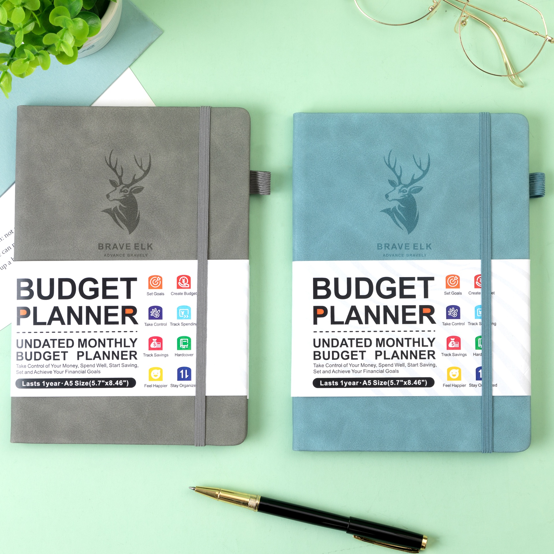 A5 Budget Planner Notebook, Financial Planning Organizer, Budget Sheet ...