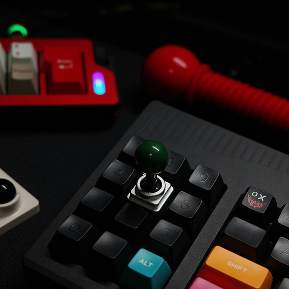 Retro Joystick Custom Keycap CNC Aluminum Alloy Material for Gateron ...