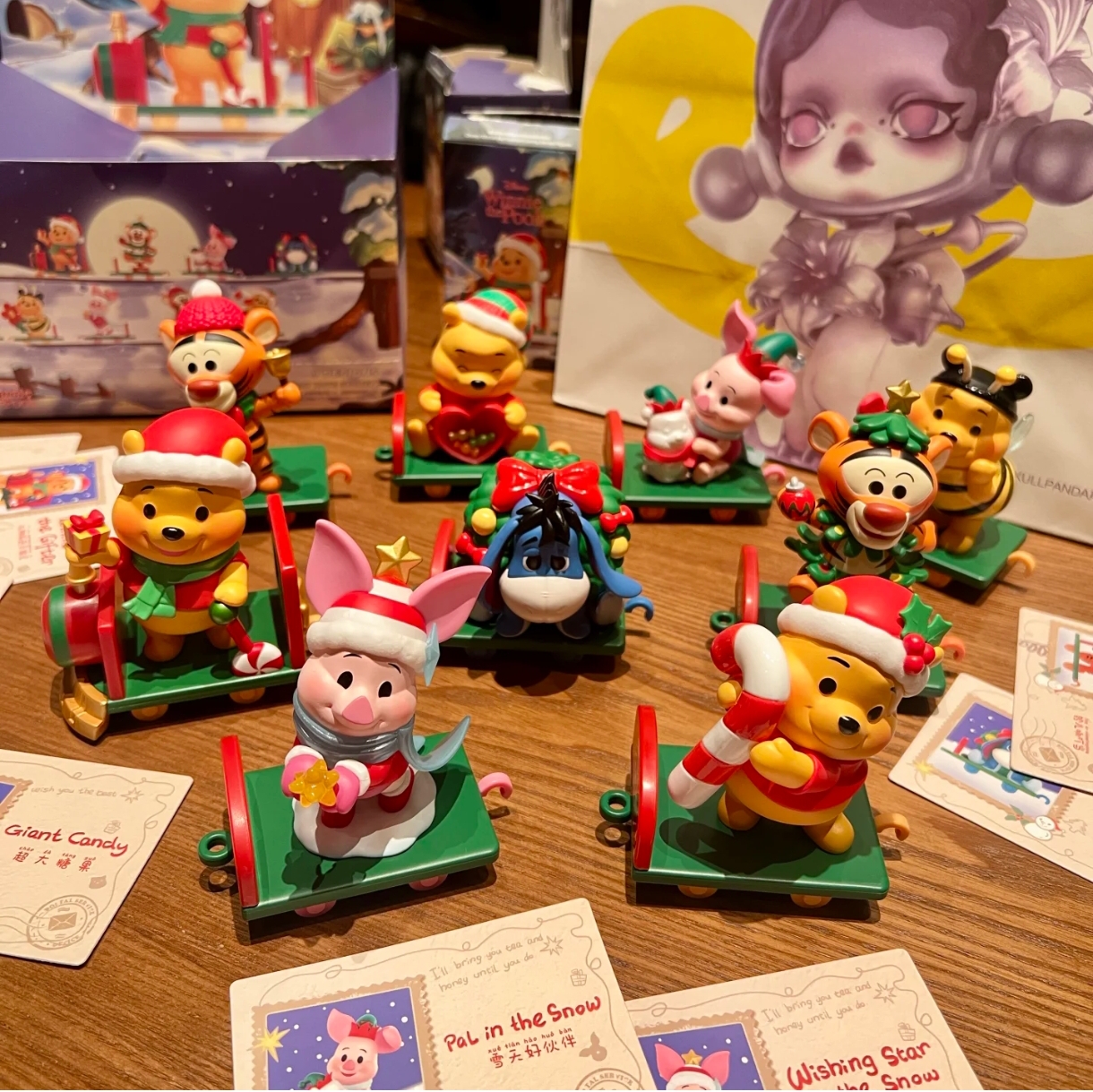 Genuine POPMART Disney Winnie the Pooh series official art toy pop mart ...