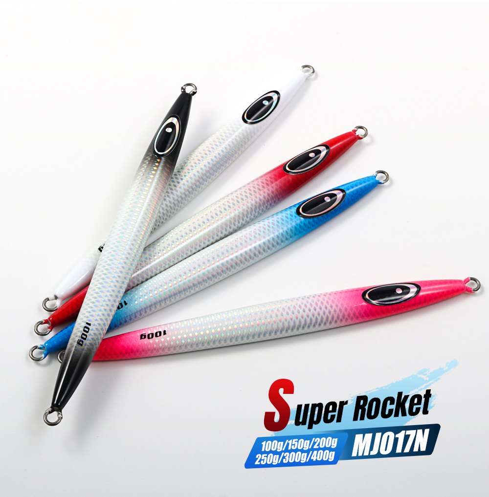 JIGGING PRO Metal Jigs Super Rocket 100g 150g 200g 250g 300g 400g ...