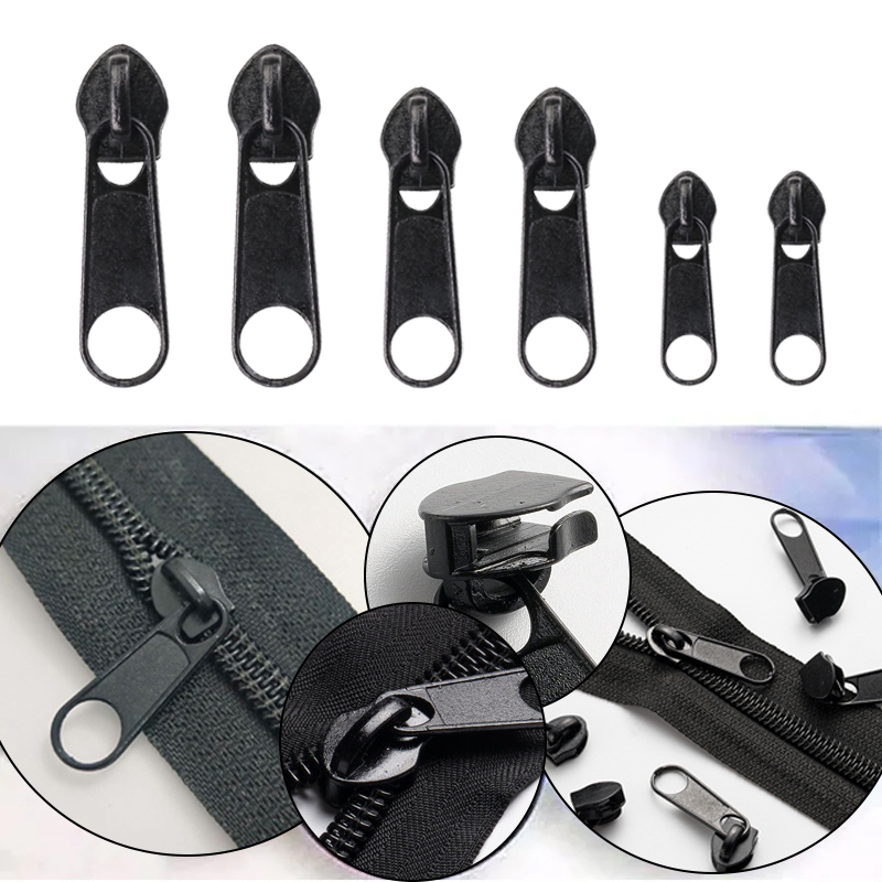6pcs Zipper Large, Medium, And Small Sizes for Clothing Zipper ...