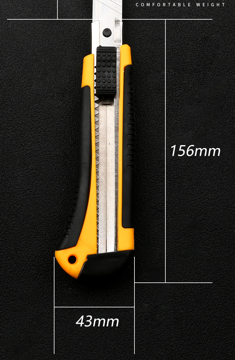 Heavy Duty Large Retractable Utility Cutter Knife With Blades School ...