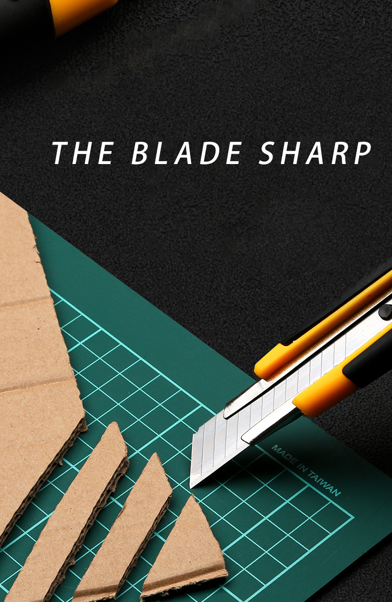 Heavy Duty Large Retractable Utility Cutter Knife With Blades School ...