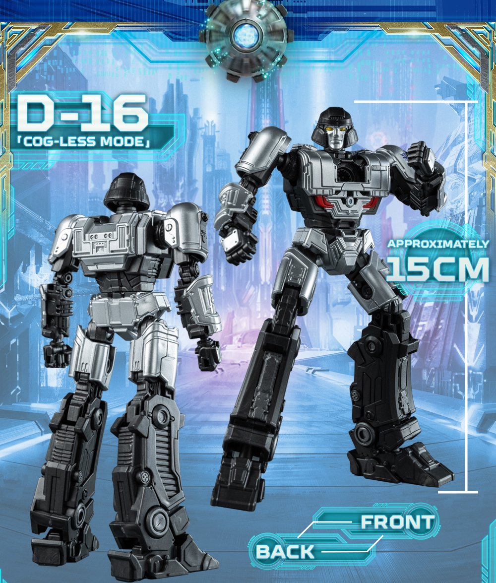 YOLOPARK TRANSFORMERS ONE AMK Series 15cm D-16 (Megatron) Model Kit-Cog ...
