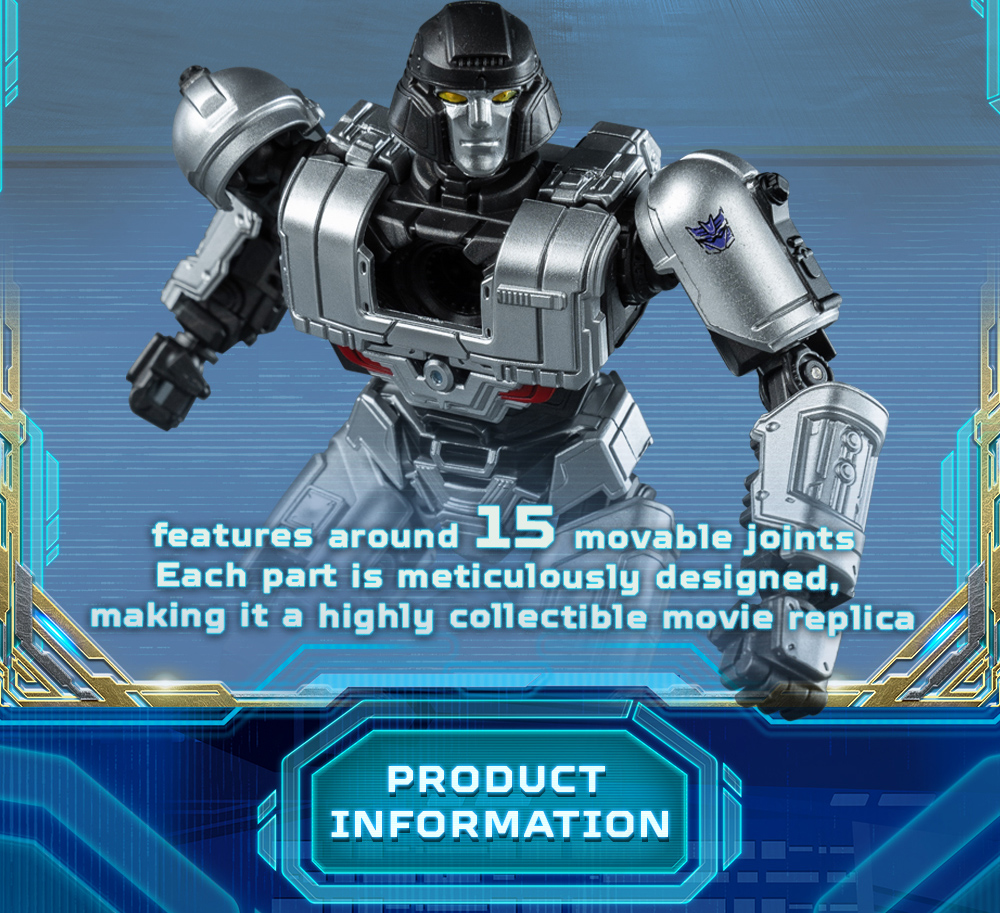 YOLOPARK TRANSFORMERS ONE AMK Series 15cm D-16 (Megatron) Model Kit-Cog ...