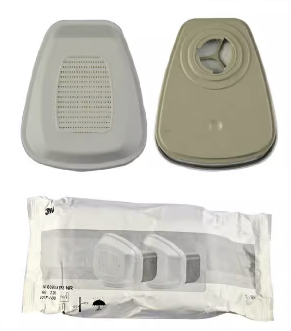 3M 60926 Cartridge / Filter Multi Gas/Vapor P100 Replacement Respirator ...