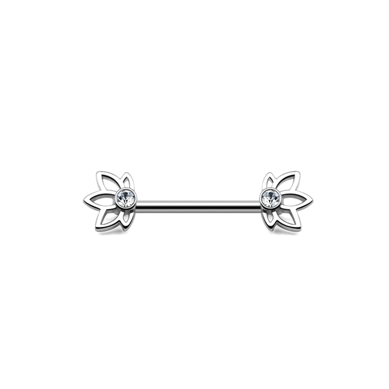 Bow, breast ring, diamond studded body piercing jewelry | Shopee ...