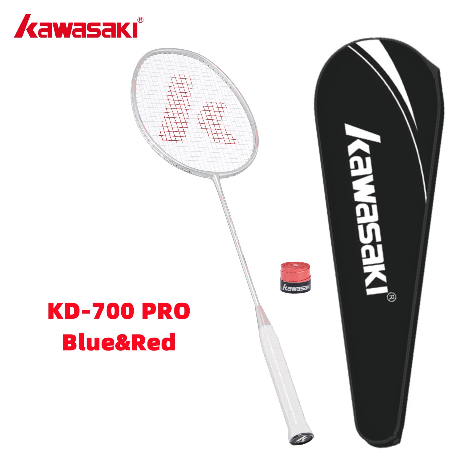 Kawasaki Badminton Rackets KD-700 PRO Authentic Aluminum alloy Graphite ...