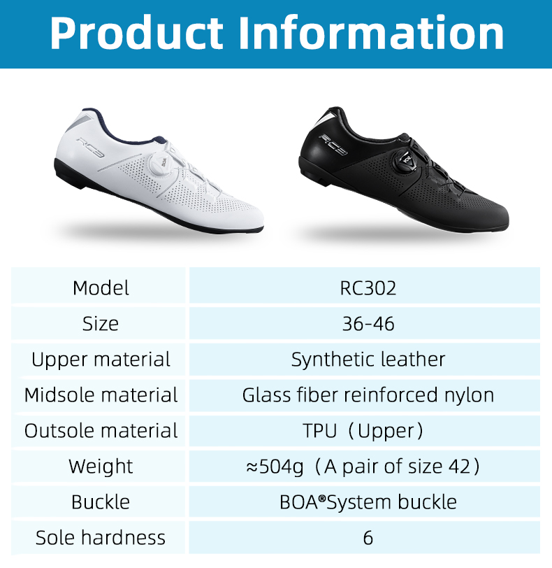 【SHIMANO】 Cycling Shoes RC302 Breathable Comfortable Portable Double ...