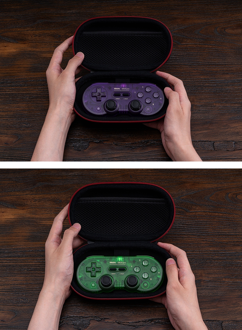 8bitdo Classic Controller Travel Case For 8bitdo Sn30 Pro Controller