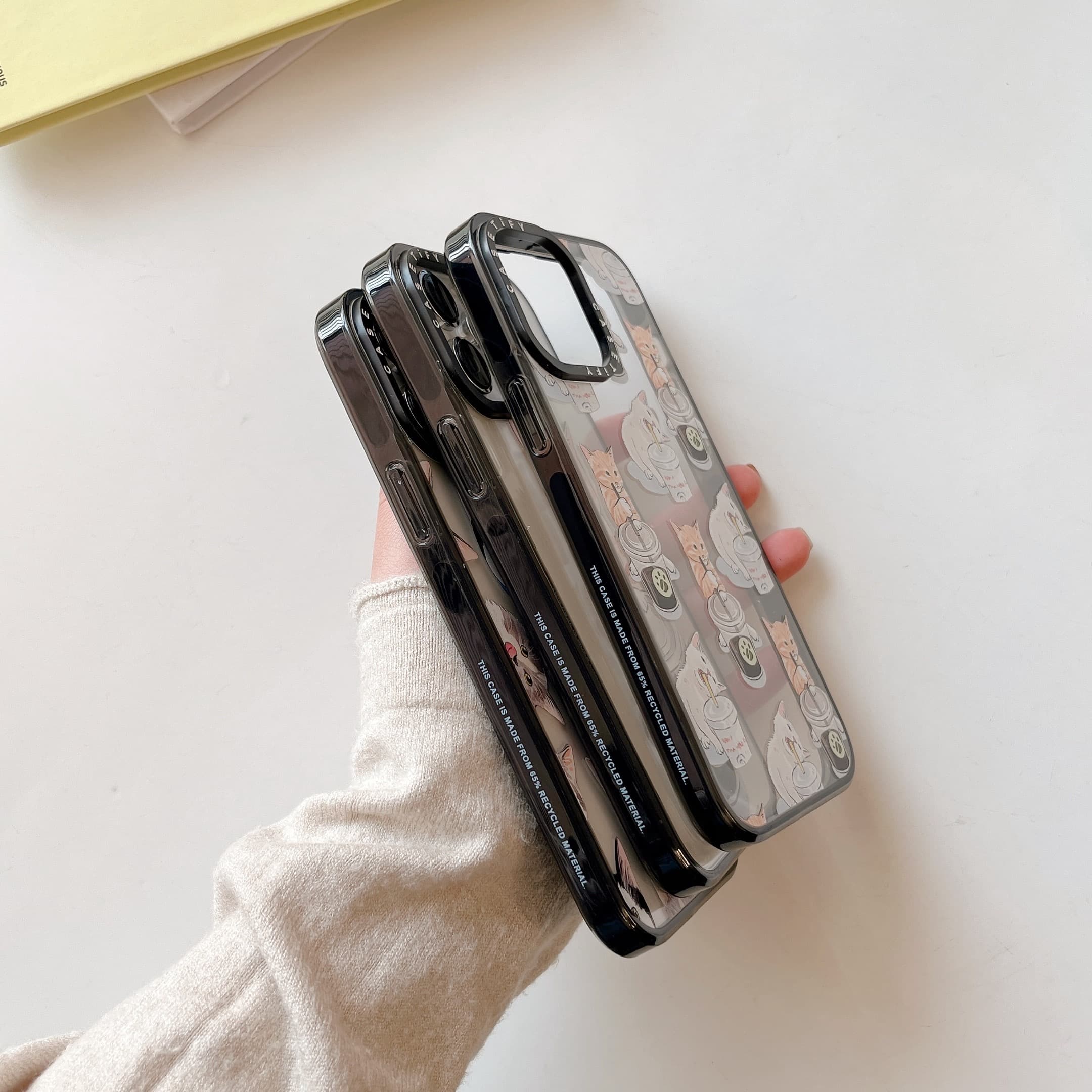 Casetify Coffee cat head for iphone 16promax 15 pro max 14 pro max 14 ...