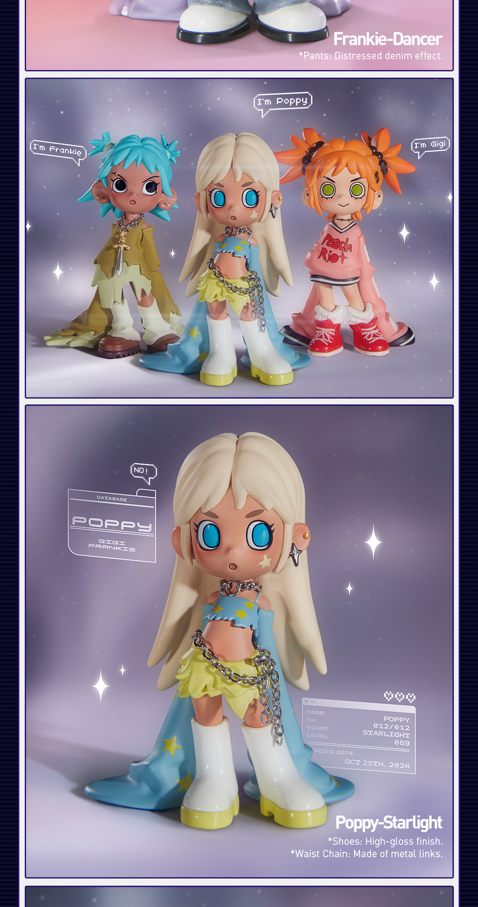 POP MART Lil Peach Riot Loading! Series Figures Blind Box Action Toys ...