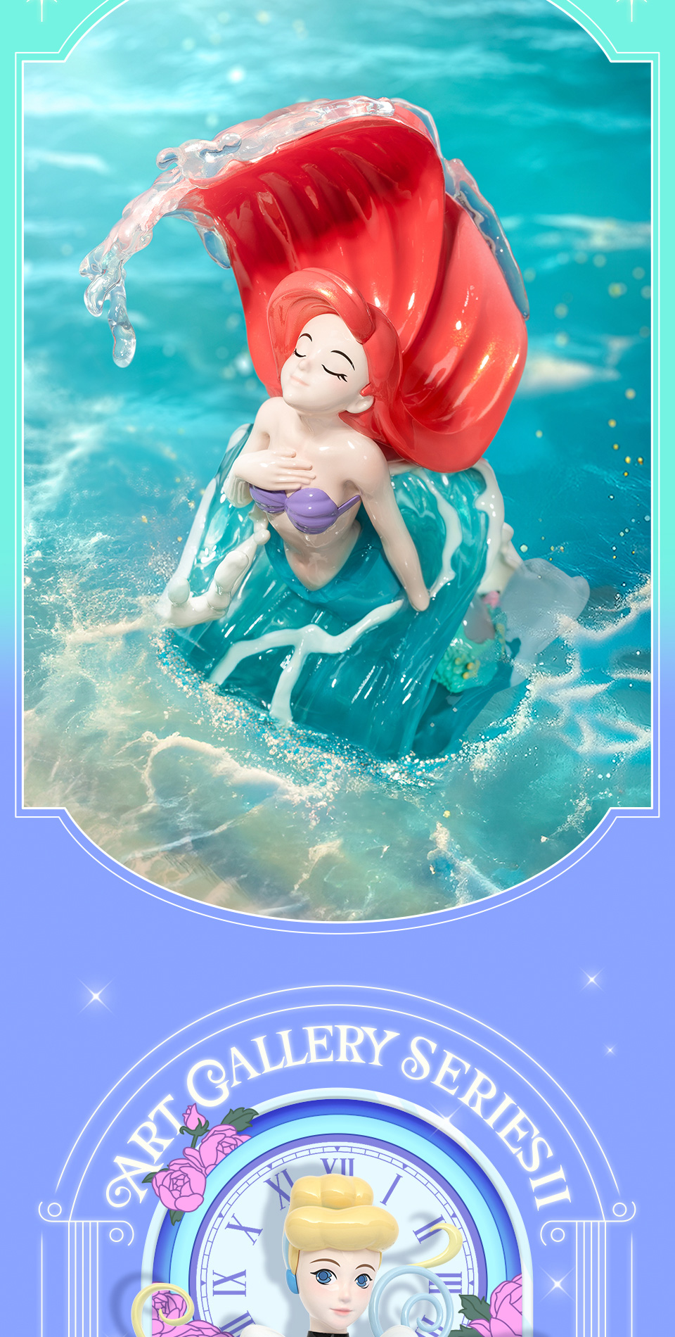 52TOYS Disney Princess Art Gallery Series2 Series Blind Box Figure Toy ...