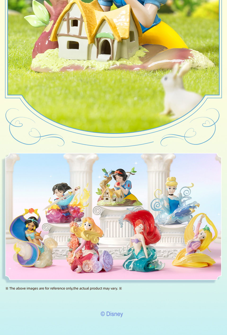 52TOYS Disney Princess Art Gallery Series2 Series Blind Box Figure Toy | Shopee Philippines