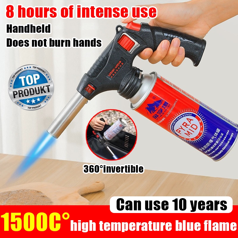 【Fast delivery】 latest model blow torch gun Heating BBQ Flame butane ...