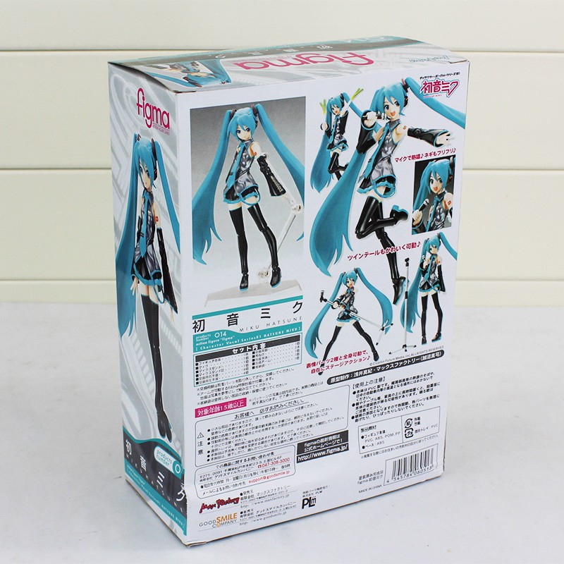 15cm Movable Anime Action Figure Hatsune Miku Figma 014 Model Doll ...