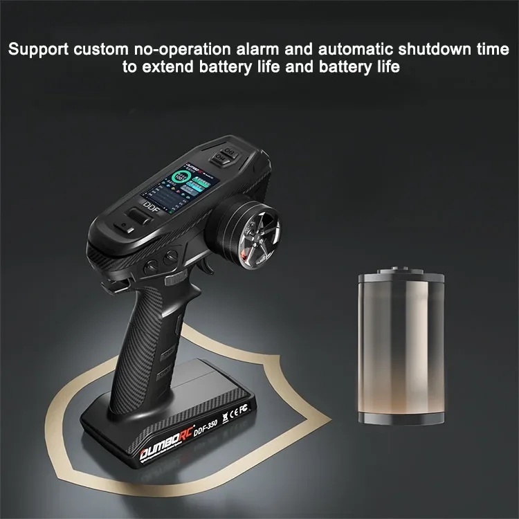DUMBORC 10CH DDF-350 Transmitter 2.4Ghz RC Remote Controller Digital ...