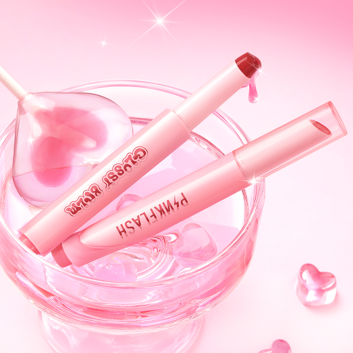 PINKFLASH Melting Glossy Balm Dewyful Glossy Long-lasting Moisture ...