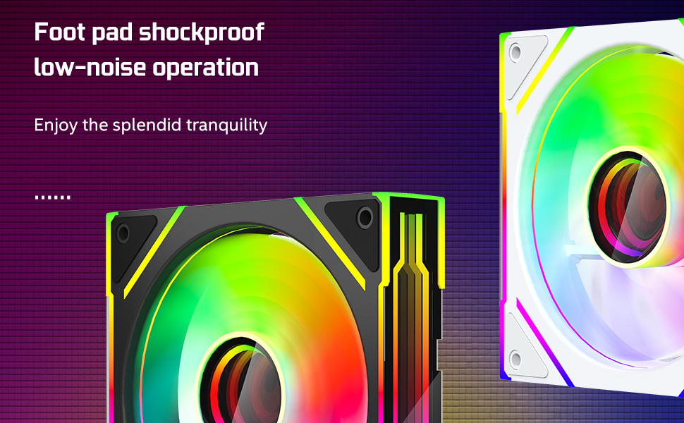 Jungle Leopard Prism 4EX ARGB CPU Fan 120mm Infinite Mirror Side And ...