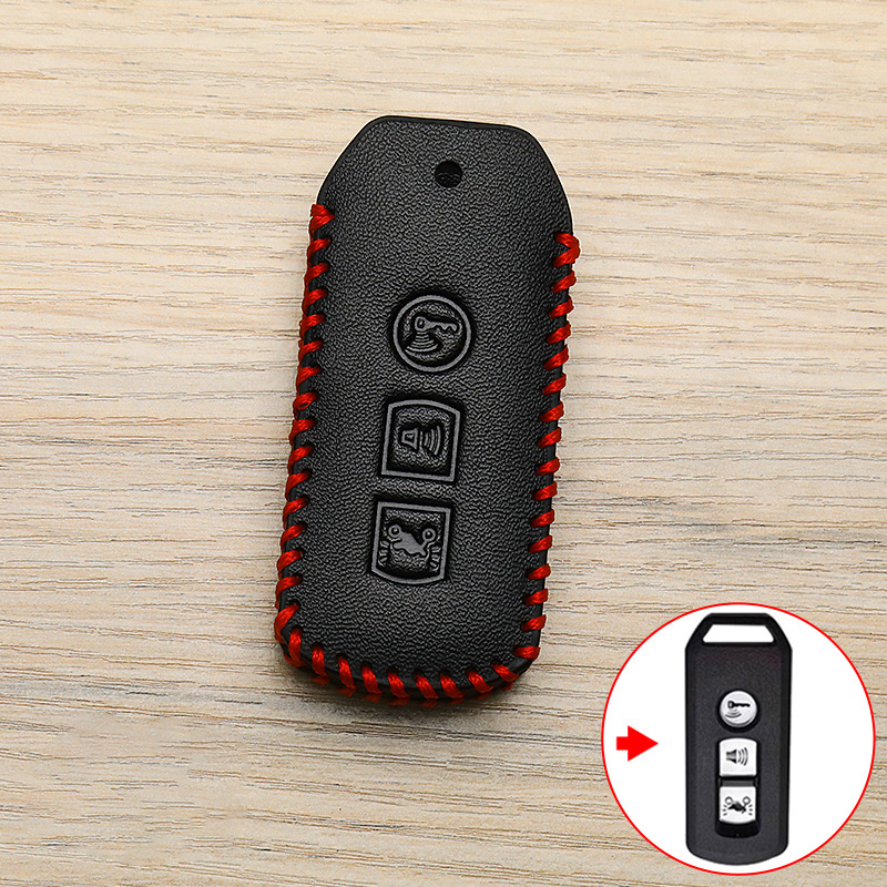 Genuine Leather Remote Key Case For Honda SH Mode/SH 125-150/SH150(vn ...