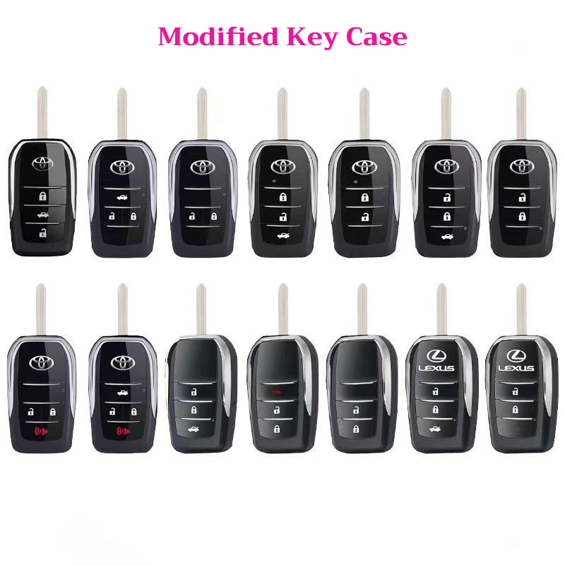 Toyota Modified Car Key Cover Suitable For Toyota Vios XLE 2014-2022 ...
