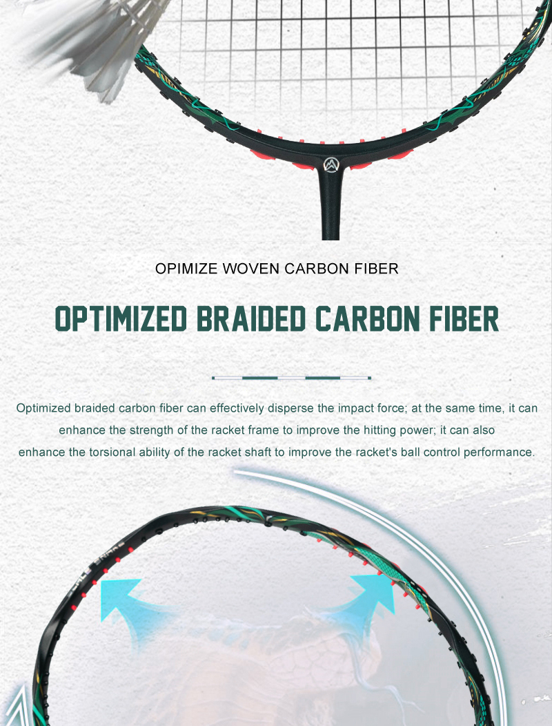 Badminton Equipment Professional Full Carbon Fiber Nivia Ultralight ...