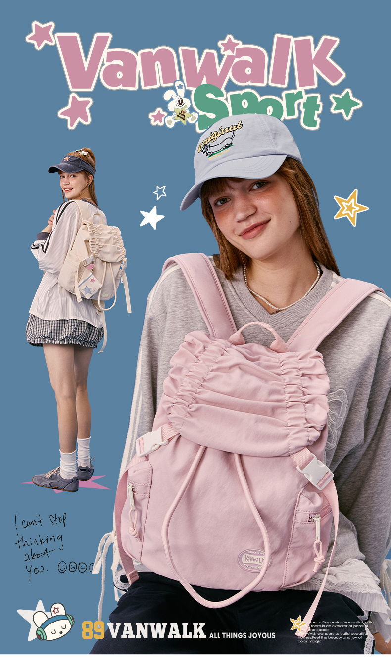 VANWALK Sports Series V2837 Backpack, Girls' Backpack, School Bag ...