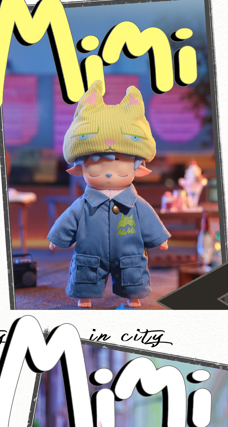 Heyone MIMI MIMI's CityWalk Series Vinyl Plush Mystery Box Blind Box ...