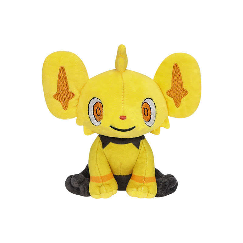 25cm Cartoon Pokemon Luxio Evolution Shinx Luxray Toys Doll Big Ear Cat ...