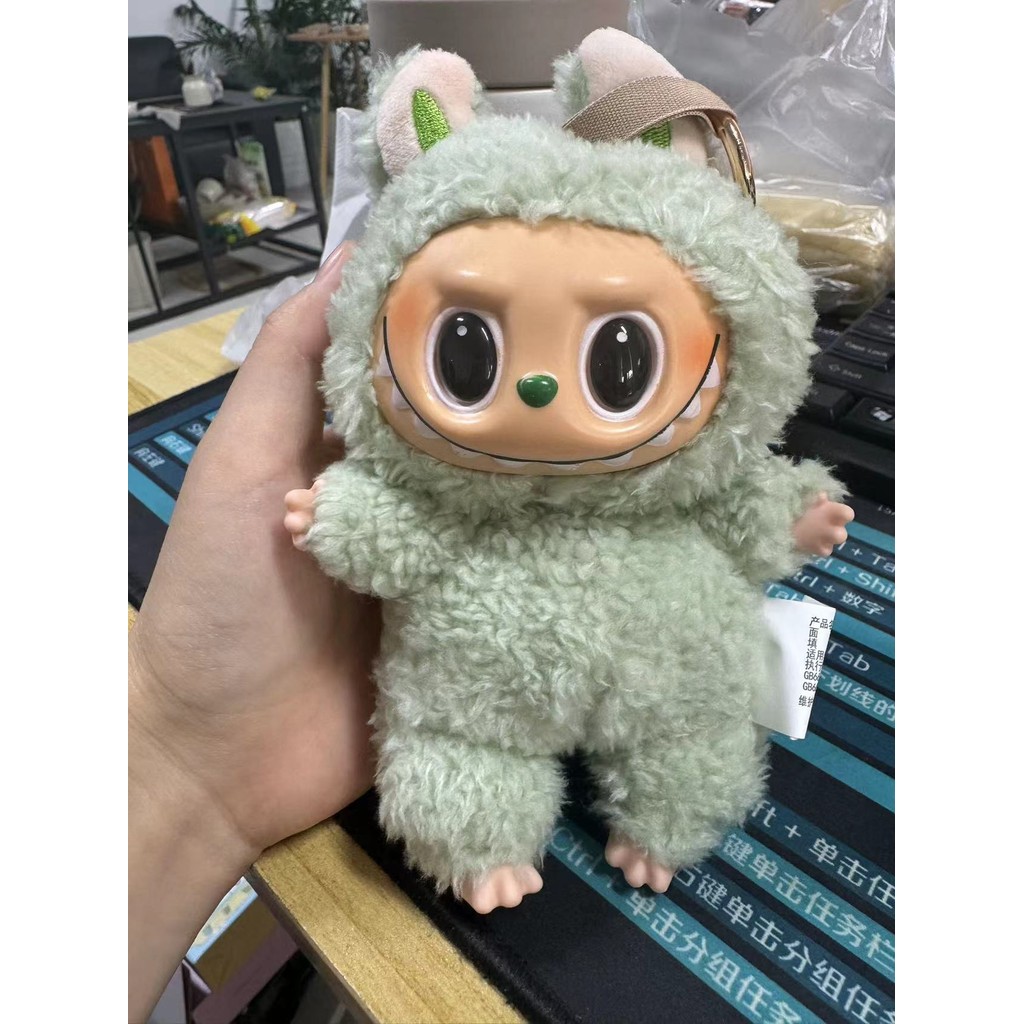 Labubu V1 Doll Blind Box Exciting Macaron The Monsters Labubu Vinyl ...