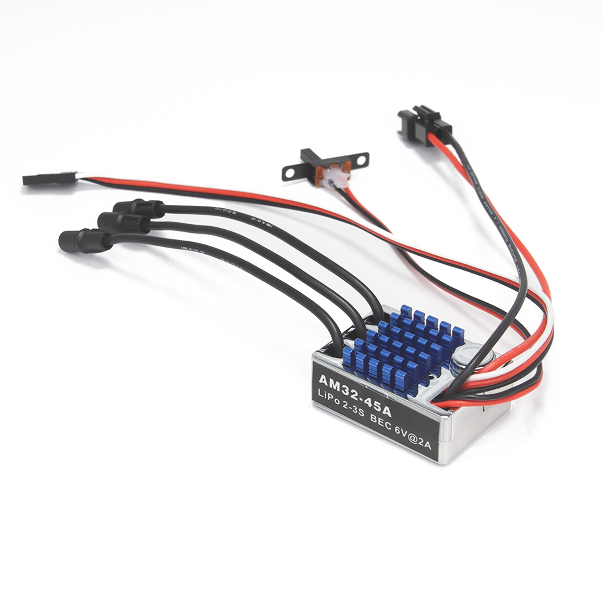 NEEBRC 2322 2600KV Brushless Motor AM32 45A Waterproof Outrunner RC Crawler Brushless ESC BEC ...