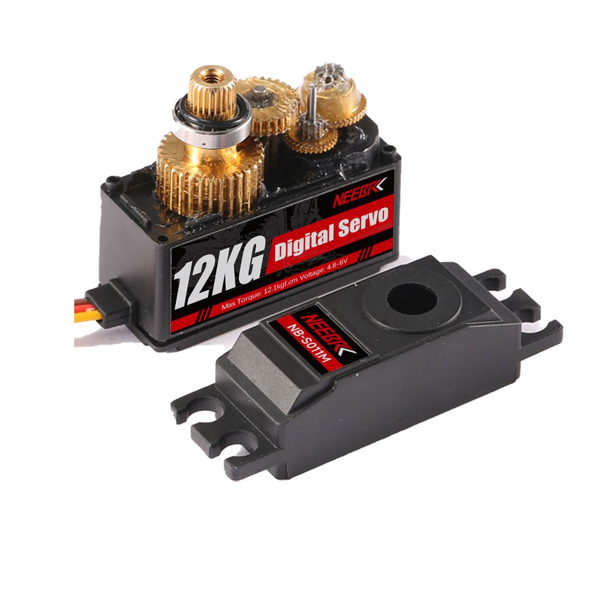 NEEBRC 2322 2600KV Waterproof Brushless Motor AM32 45A Outrunner ESC ...