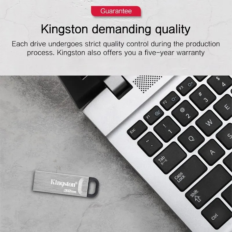 Kingston USB 3.0 Pen Driver 2TB 1TB 512GB 256GB 128GB Mini Metal ...