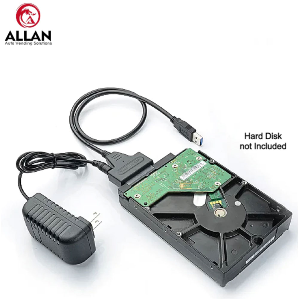 SATA to USB 3.0 Hard Disk Enclosure Easy Drive Cable 2.5/3.5 Inch Power ...