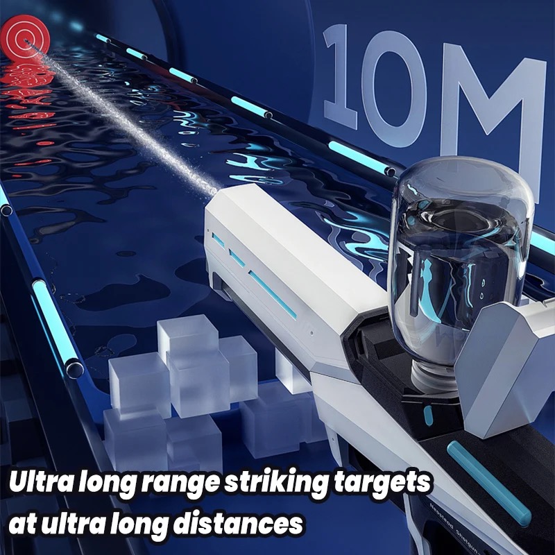 Intelligent Electric Water Gun Fully Automatic Water Absorption Toy ...