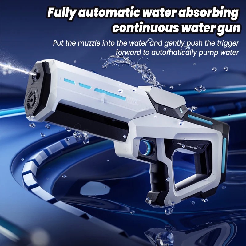 Intelligent Electric Water Gun Fully Automatic Water Absorption Toy ...