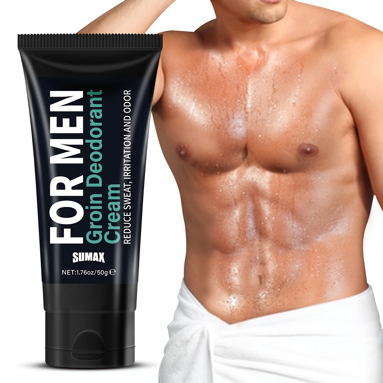 Super Fresh Man Parts Ball Deodorant For Men Powder Lotion Mens