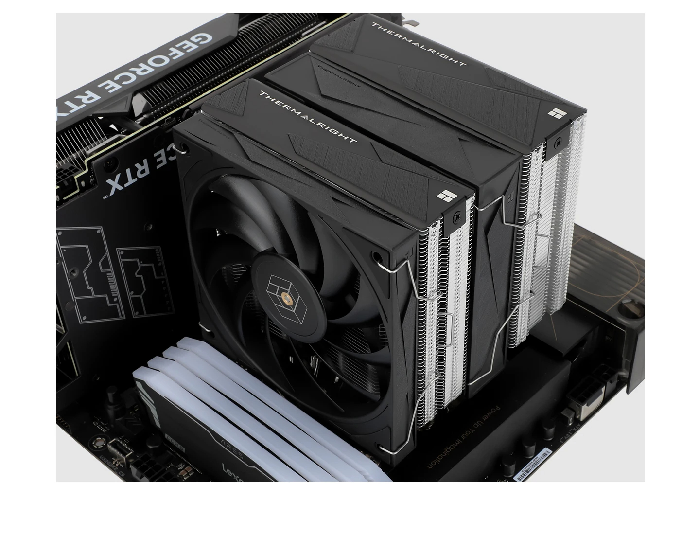 Thermalright Royal Knight 120 CPU Air Cooler 6 Heat Pipes Chassis Heat Sink PC Cooling Dual ...