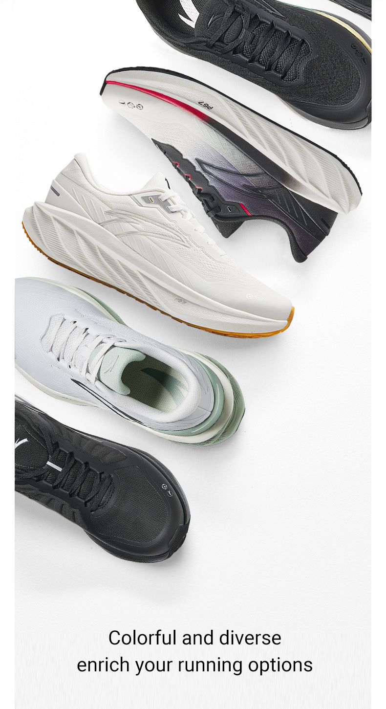 ANTA Men Float PG 7 Running Shoes 2E Widefoot Waterproof Rebound ...